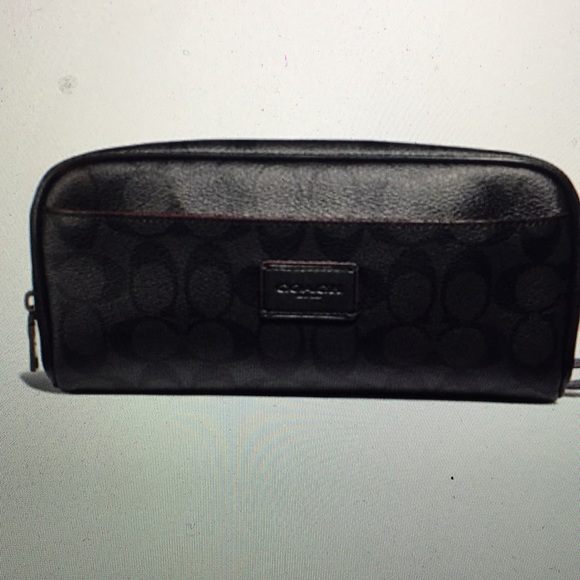 Coach | Other | Left Coach Travel Kit In Signature | Poshmark